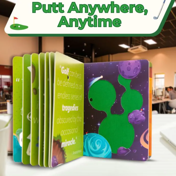 Mini Mini Golf Book - Gaudet Luce Golf Club